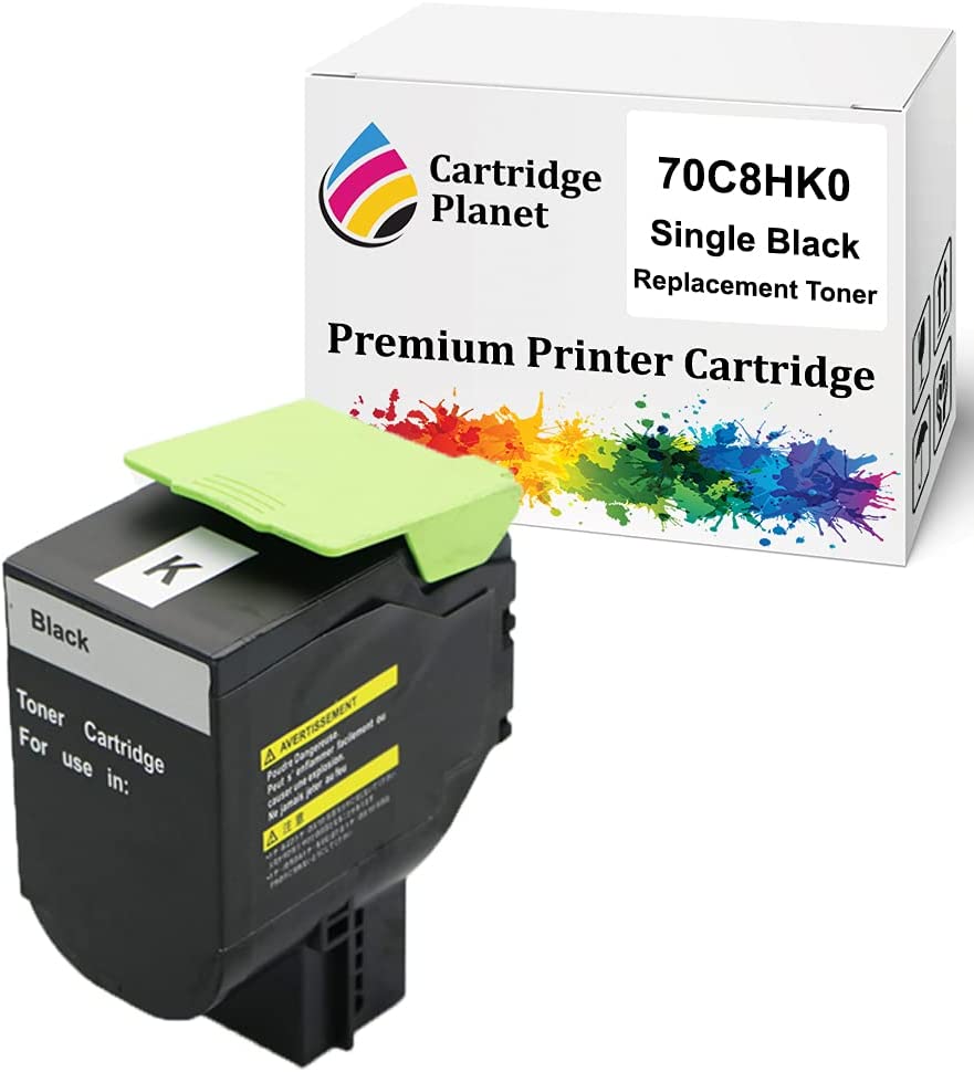 Buy Black Compatible Toner Cartridge for Lexmark 70C8HK0 (4,000 Pages ...