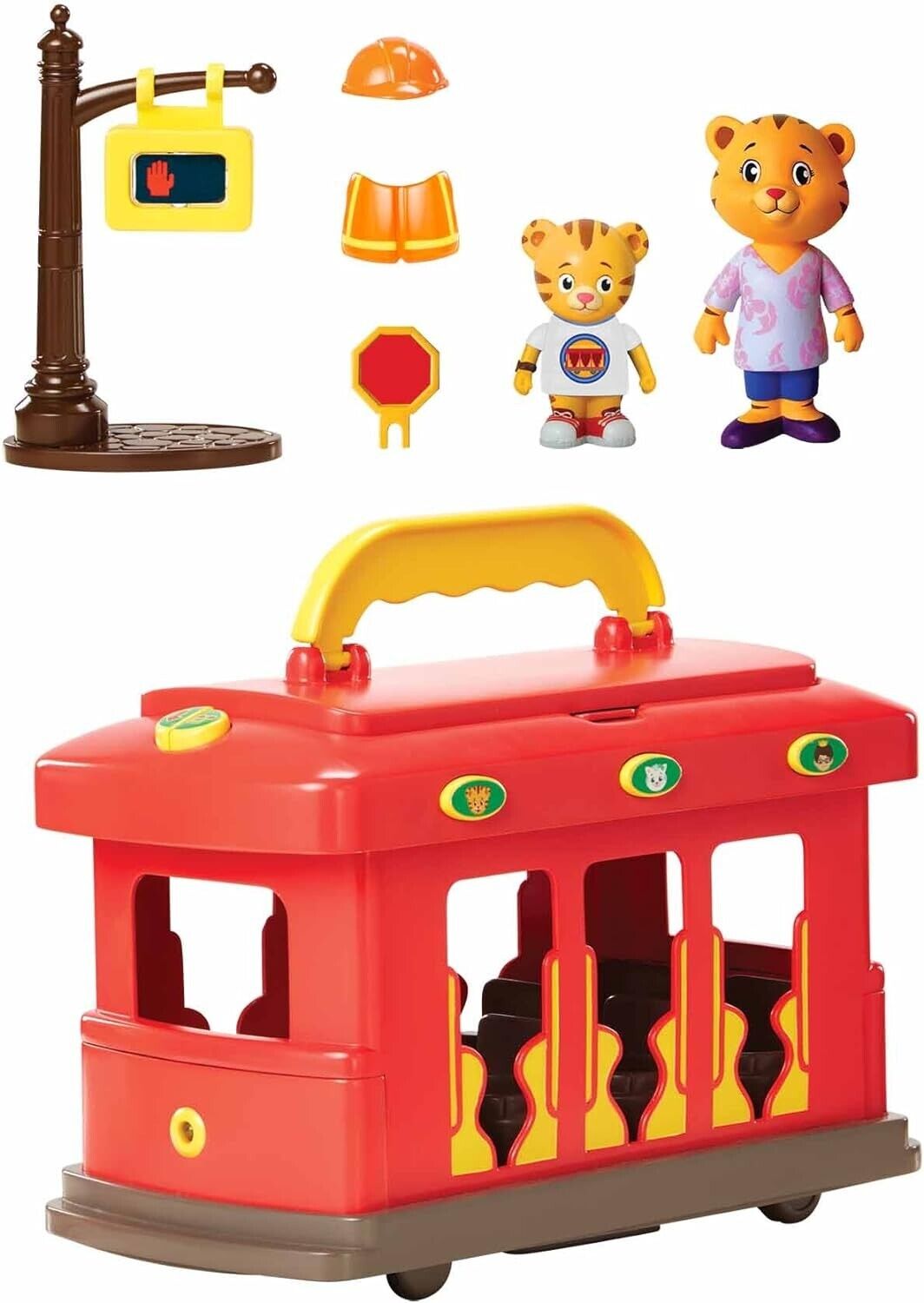 Buy Daniel Tiger's Neighborhood Deluxe Electronic Trolley Vehicle ...