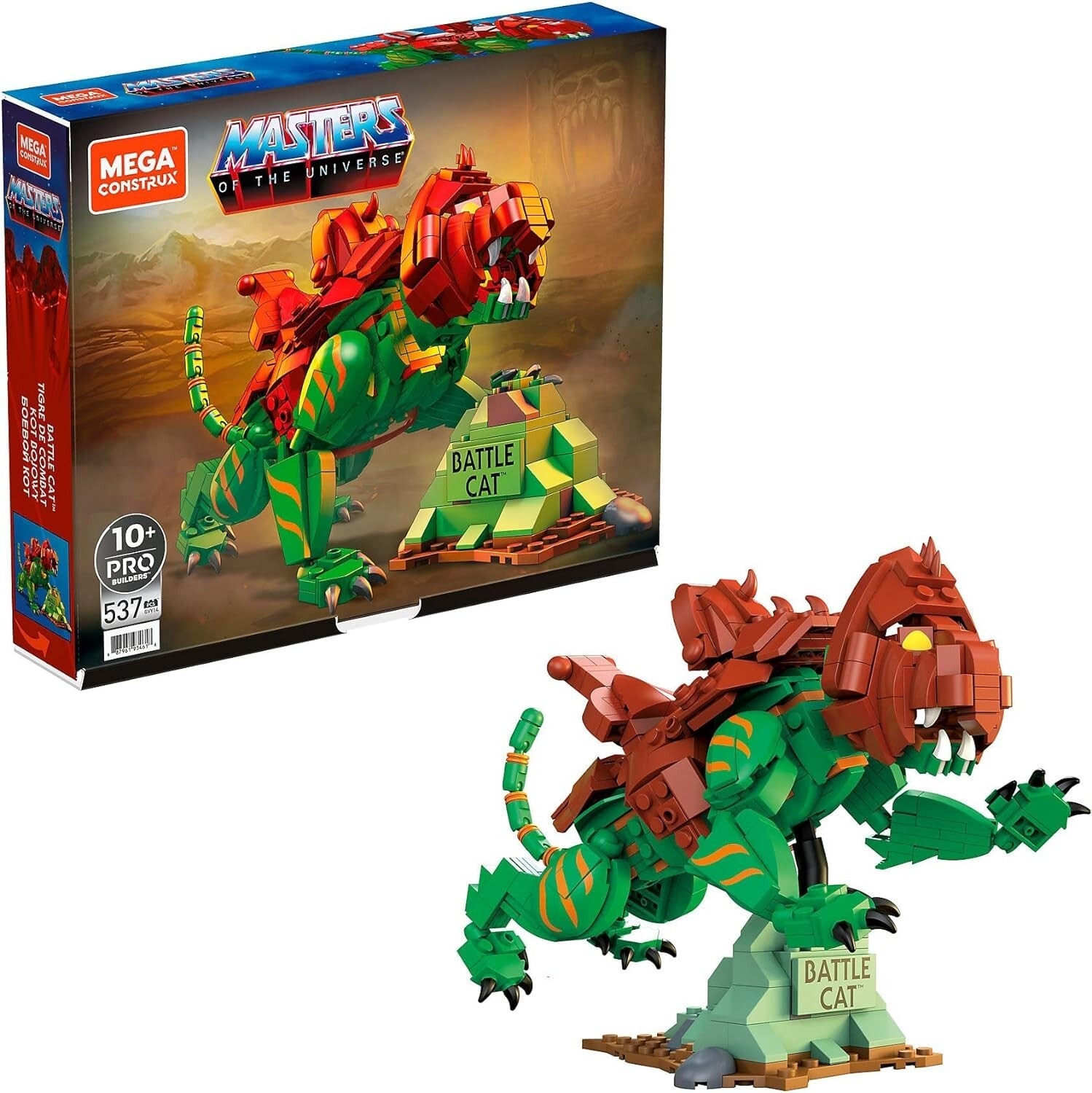 Buy Mega Construx Masters of the Universe Battle Cat 537 PCS 10 ...