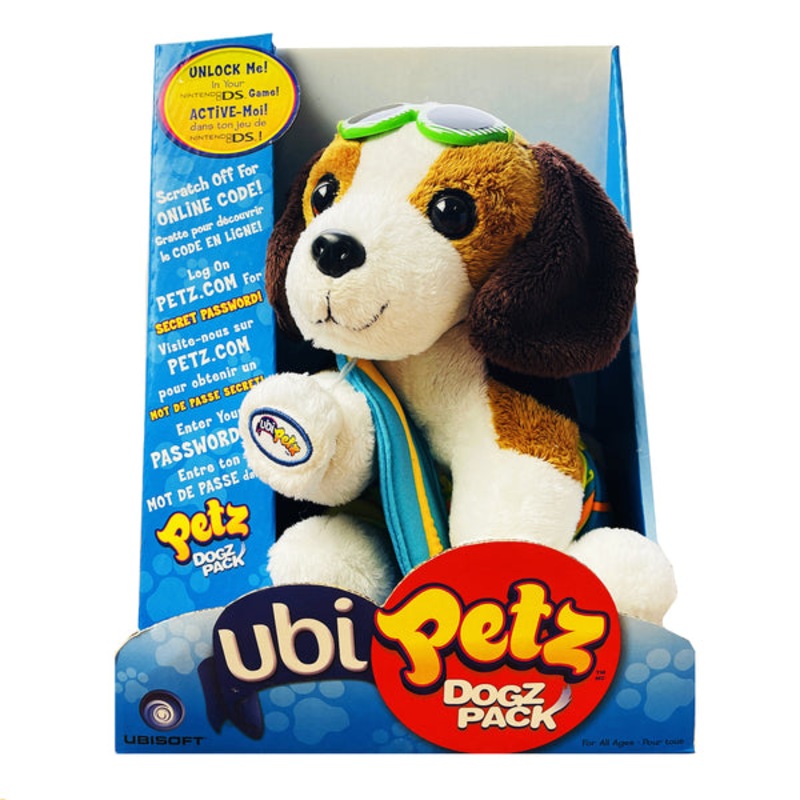 Buy UBI Petz Dogz Pack Beagle Plush Dog for Nintendo DS Game Ubisoft ...