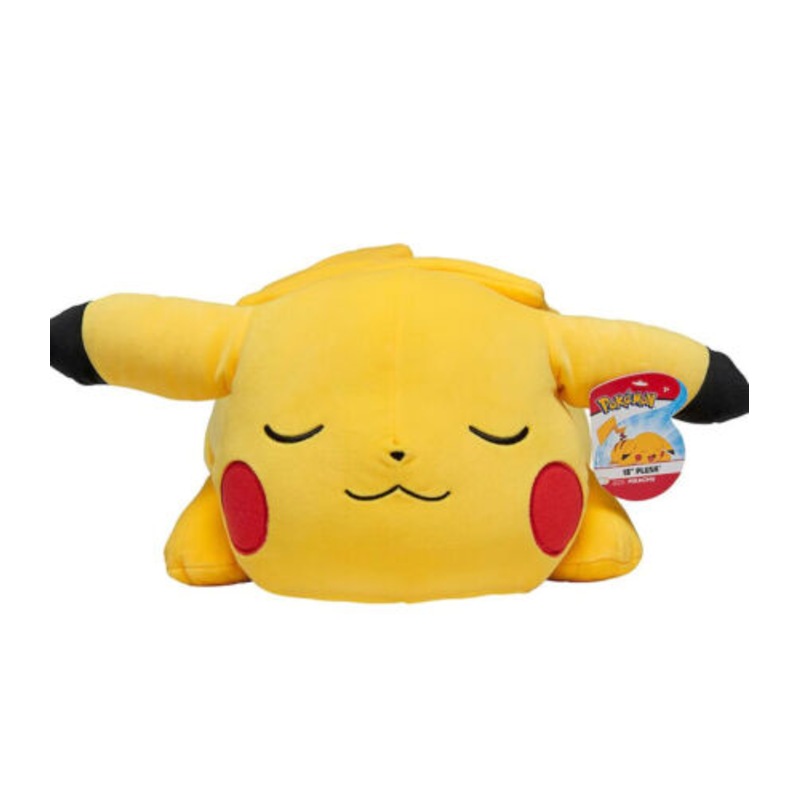 Buy WCT Pokemon Sleeping Plush Soft Pikachu 18" - MyDeal