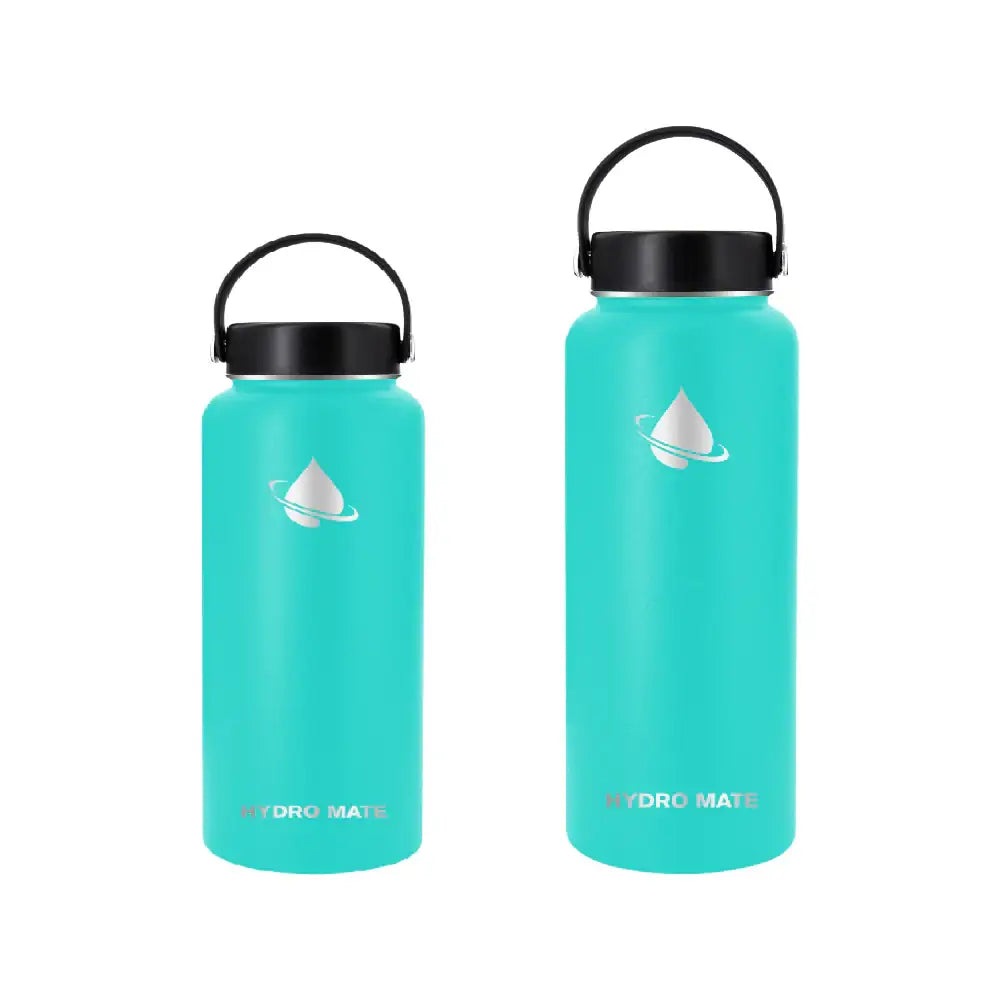 Buy Hydro Mate Insulated Stainless Steel Water Bottle Turquoise ...