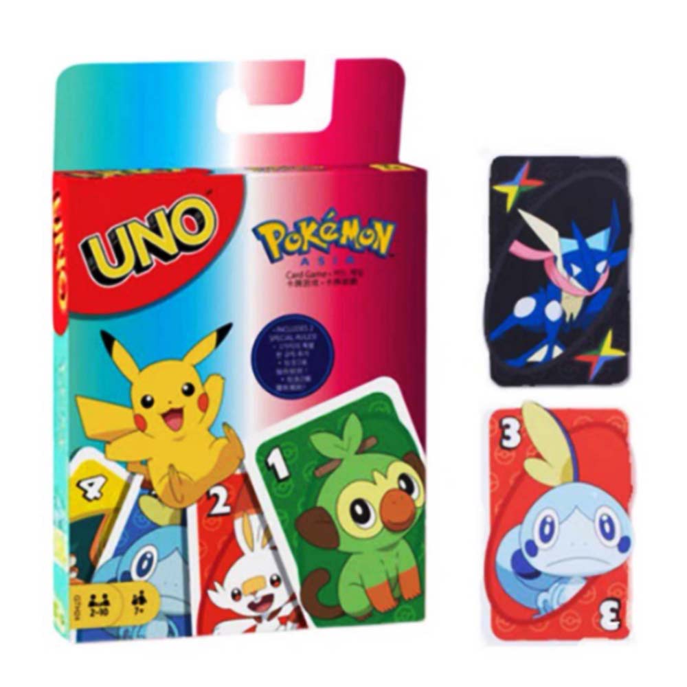 Buy For UNO Board Game Card Pokémon Mario Frozen - MyDeal Australia