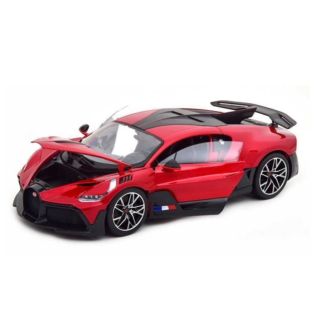Buy Bburago 1:18 Scale Bugatti Divo 2018 Red Diecast Car Model Toy ...