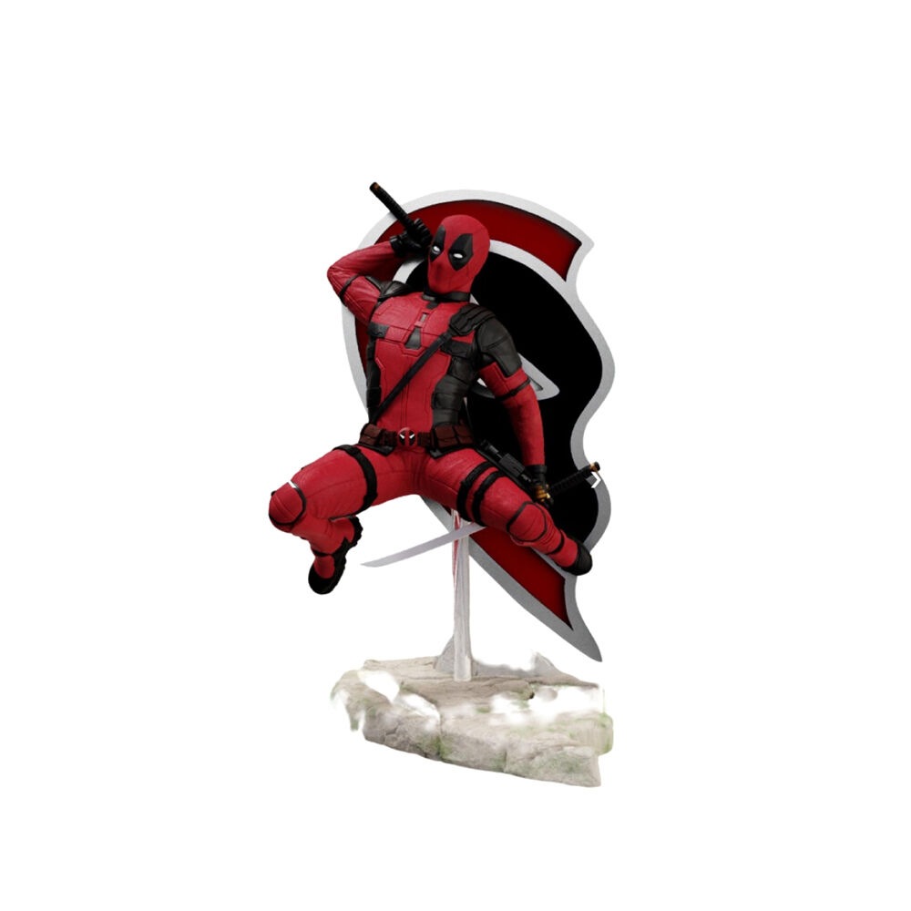 Buy Beast Kingdom D Stage Deadpool & Wolverine Deadpool Model Toy ...