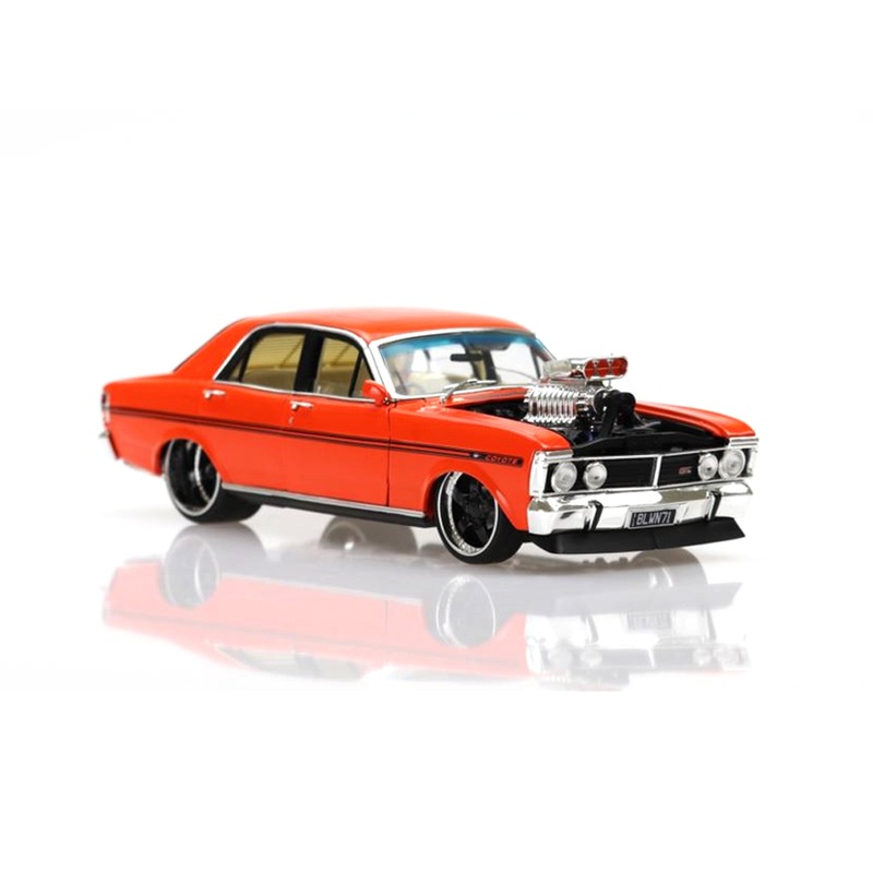 Buy DDA 1:24 Scale Ford XY GTHO Falcon Slammed And Supercharged Orange ...