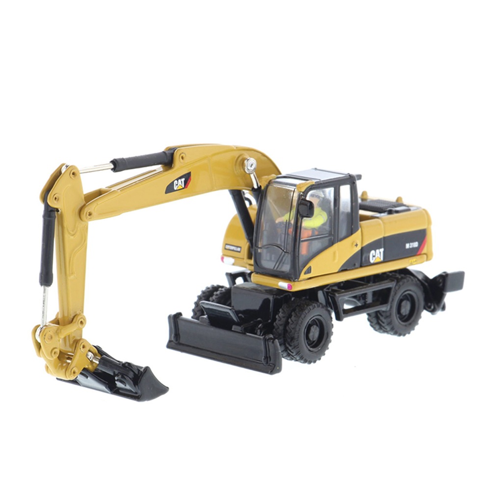 Buy Diecast Masters 1:87 Scale Cat M318D Wheel Excavator High Line HO ...