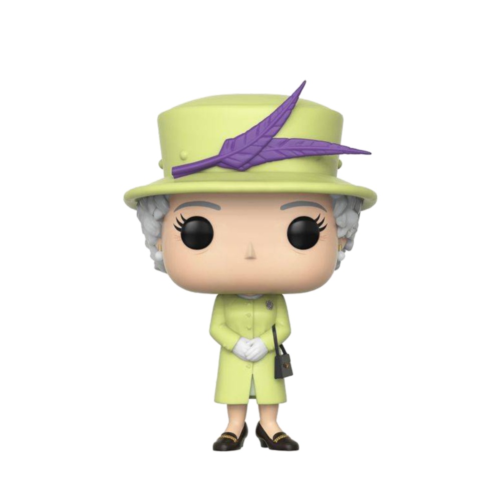 Buy Funko Royal Family Queen Elizabeth II In Green Dress Pop! #01 Vinyl ...