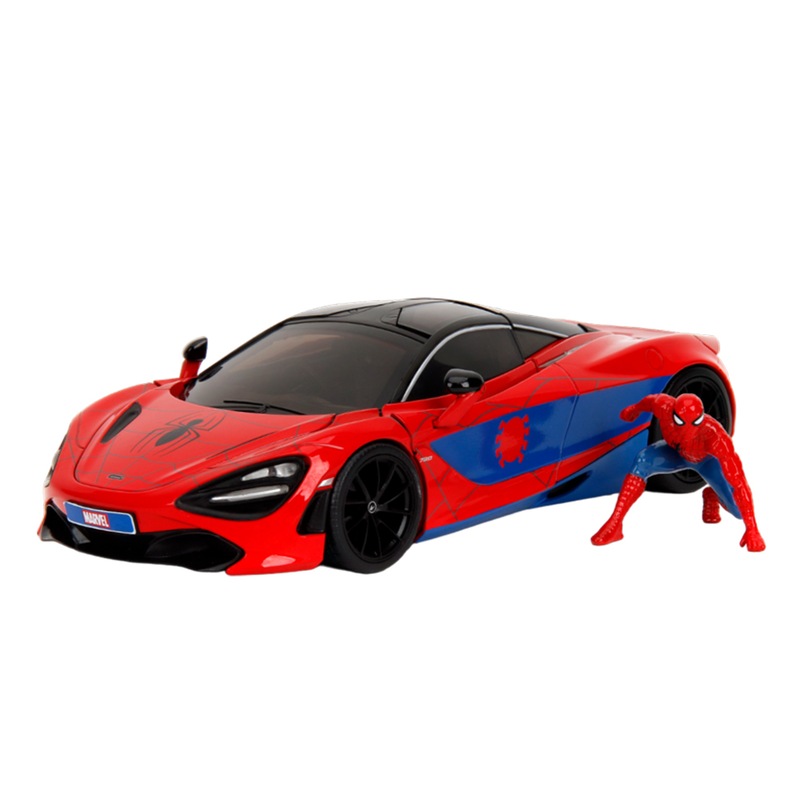 Buy Jada 1:24 Scale Hollywood Rides Spider-Man With McLaren 720S ...
