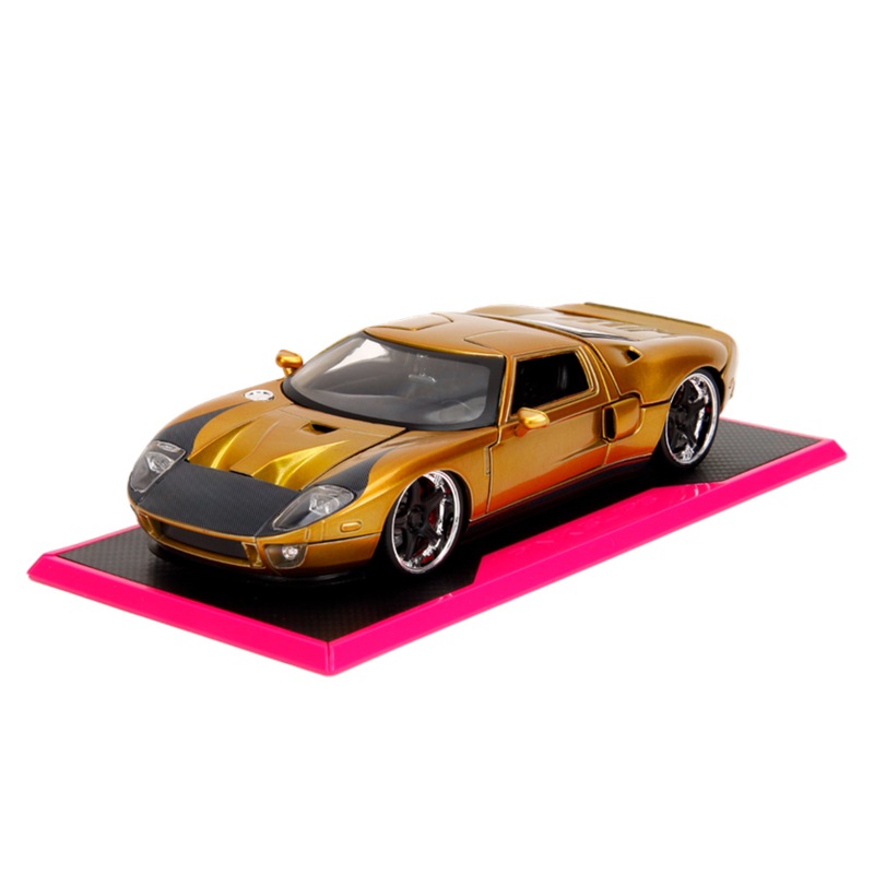 Buy Jada 1:24 Scale Pink Slips 2005 Ford GT Gold Diecast Vehicle - MyDeal