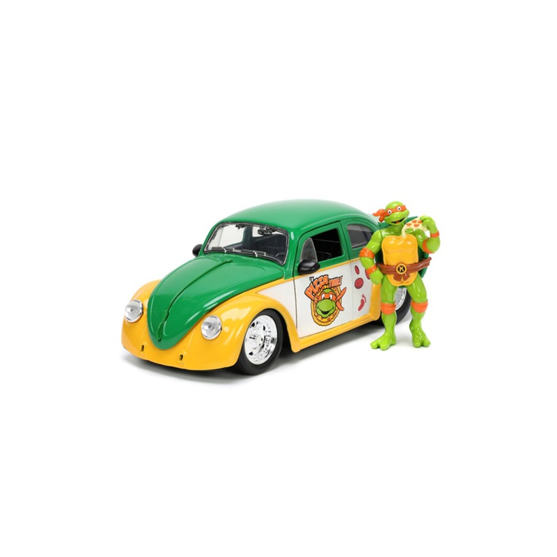 Buy Jada 1:24 Scale Teenage Mutant Ninja Turtles Volkswagen Beetle Car ...