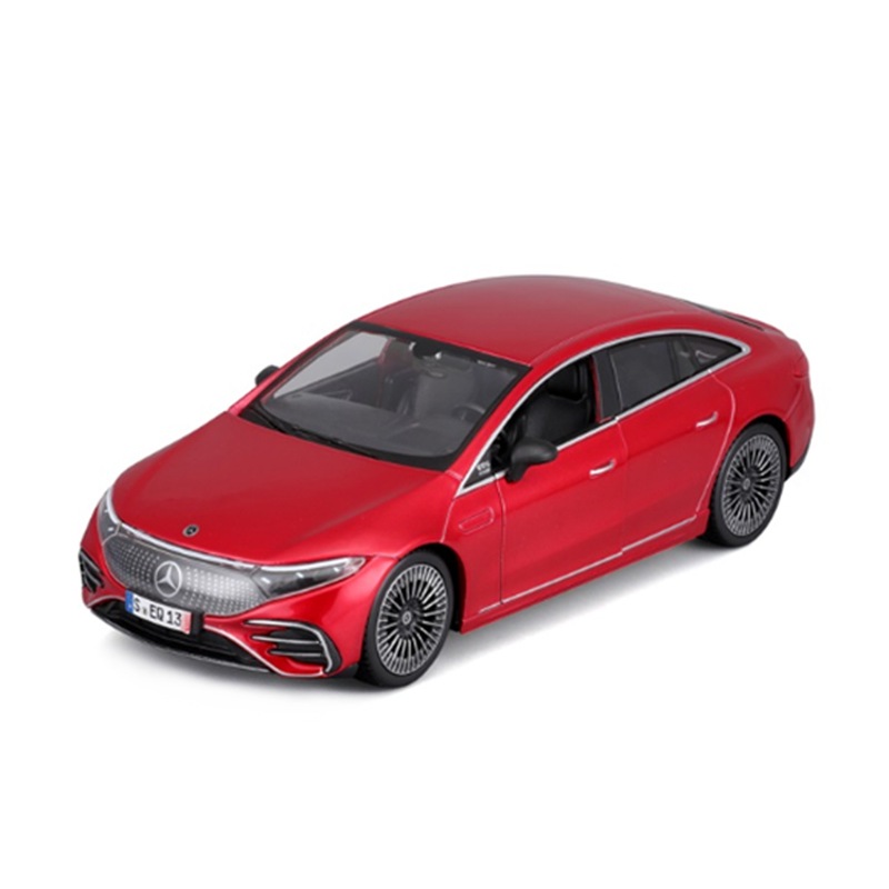 Buy Maisto 1:24 Scale Mercedes Benz EQ EQS 2023 Assembly Line Red Model ...
