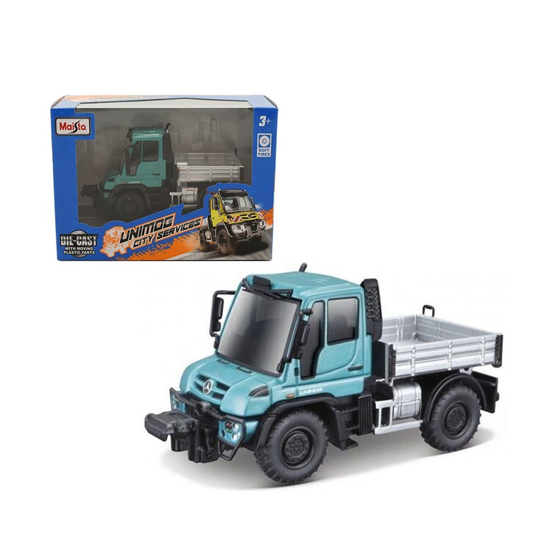 Buy Maisto Licensed Mercedes Benz Unimog U430 Dump Truck Diecast Model ...