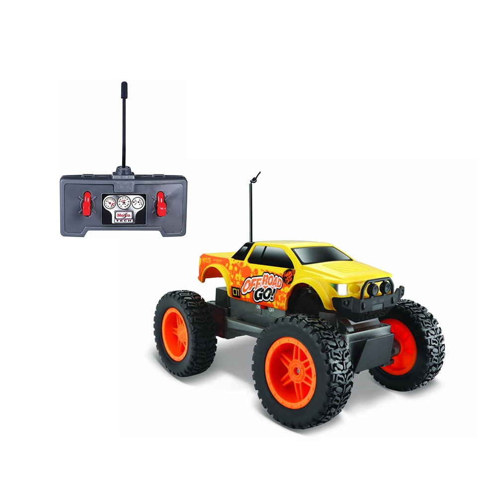 Buy Maisto Licensed Remote Control Car Off Road GO 27Mhz Yellow ...