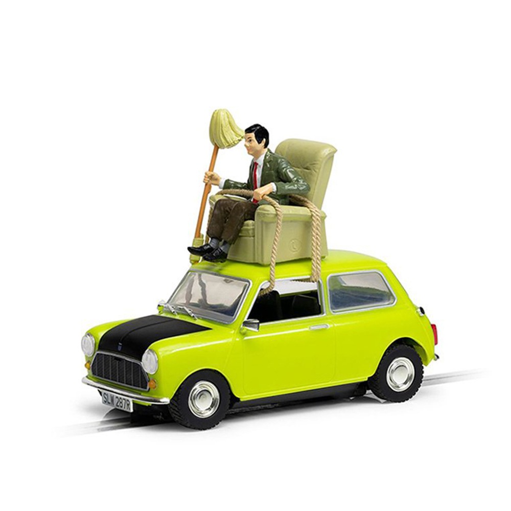 Buy Scalextric 1:32 Scale Mr Bean Mini Do-It-Yourself Slot Car Green ...