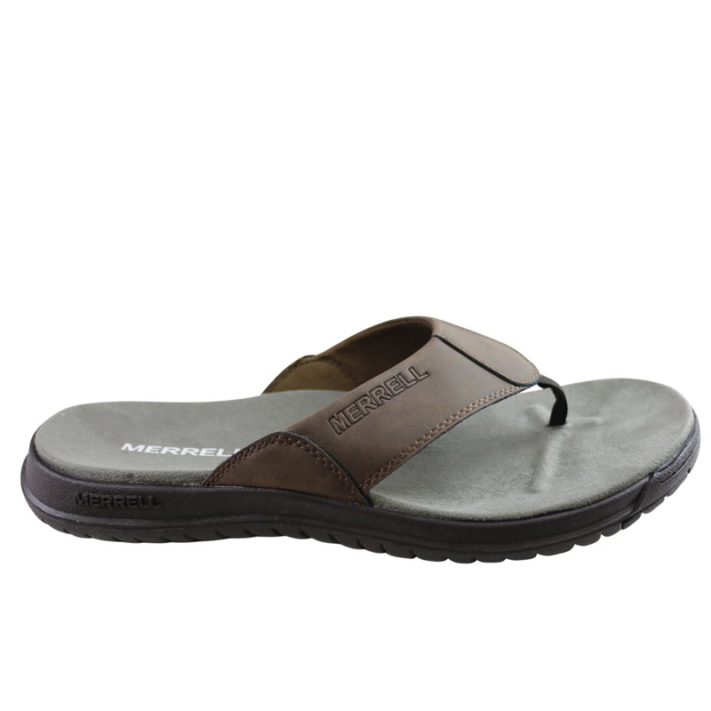 Buy Merrell Mens Veron Post Comfortable Thongs Sandals - MyDeal