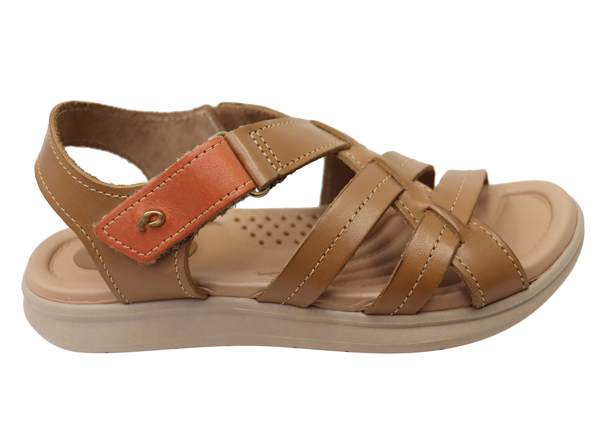 Buy Pegada Gayle Womens Comfortable Leather Sandals Made In Brazil ...