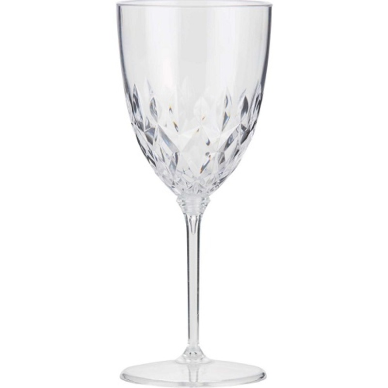 Buy Crystal Look Plastic Wine Goblets 8pk Mydeal