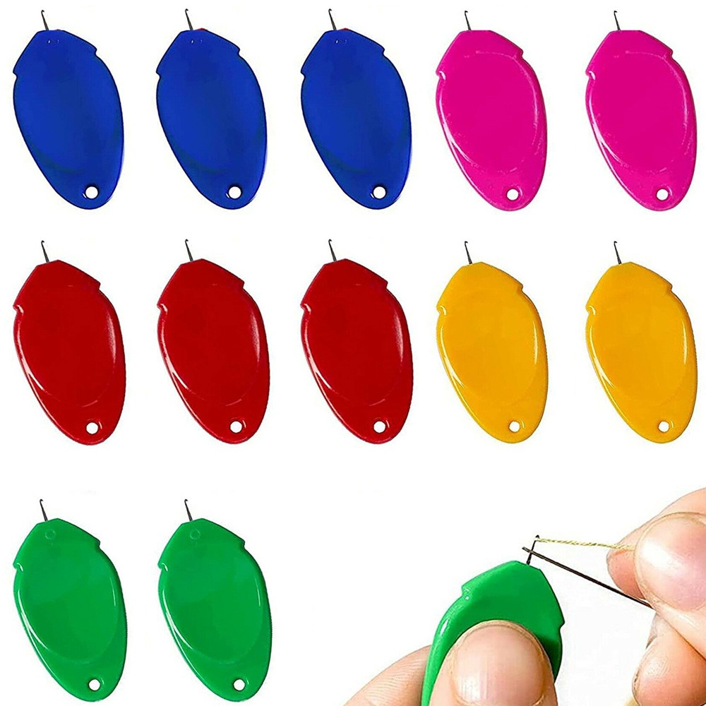 Buy 10pcs Simple DIY Needle Threader Threading Hand Threading Small ...