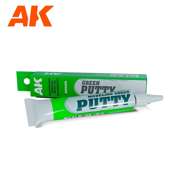 Buy AK Interactive - Modelling Green Putty - High Quality - MyDeal Australia