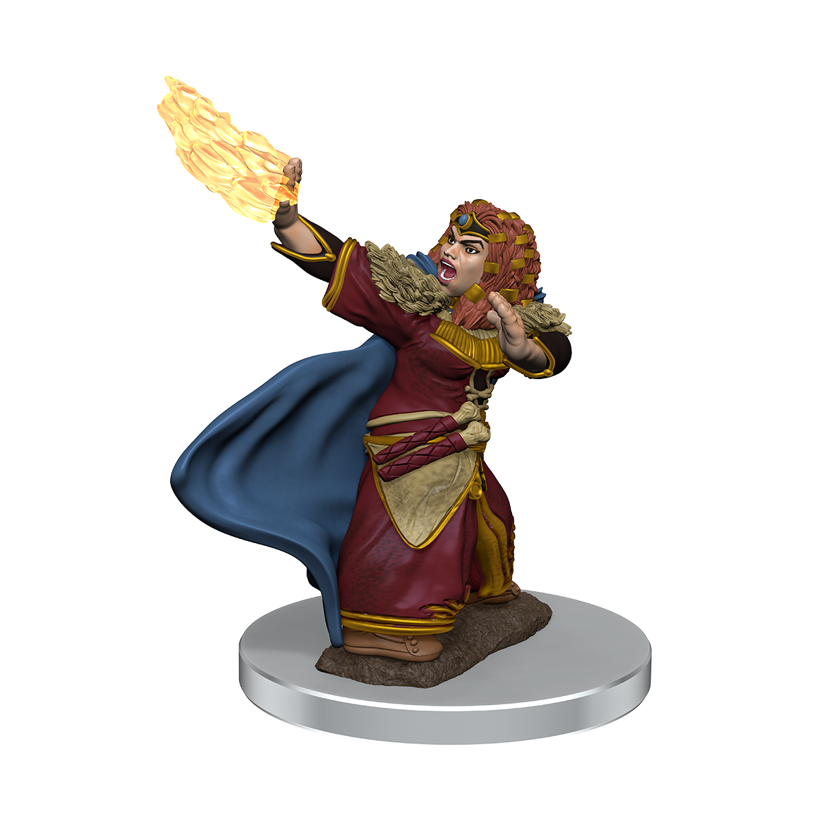 Buy Dungeons & Dragons Premium Painted Figures Dwarf Wizard Female ...