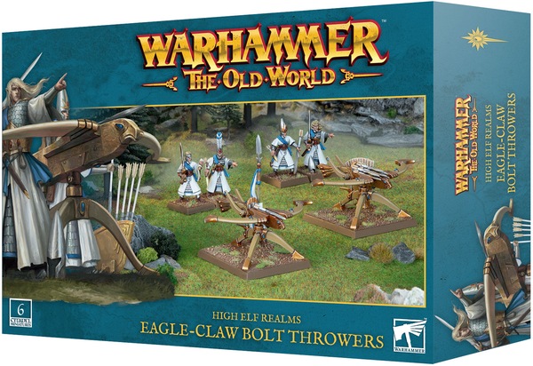 Buy High Elf Realms:Eagle Claw Bolt Throwers (13-05) - MyDeal Australia