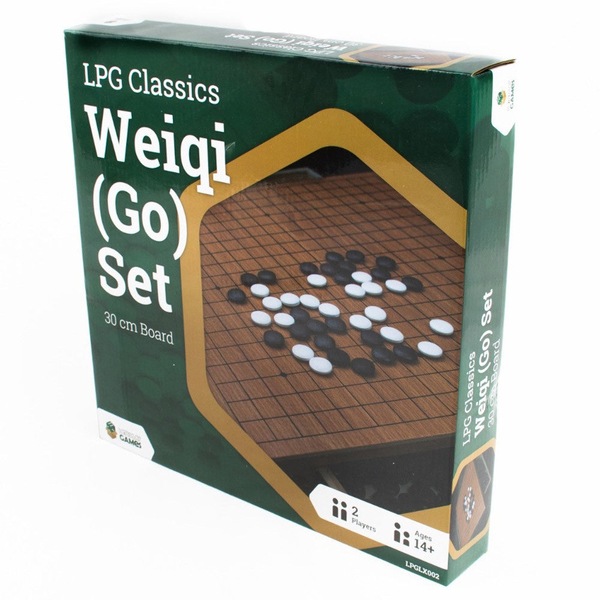 Buy LPG Wooden Weiqi/Go Set - 30 cm Board with Drawers - MyDeal Australia