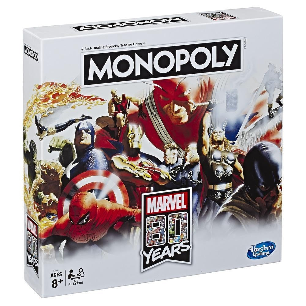Buy Monopoly - Marvel 80 Years - MyDeal Australia
