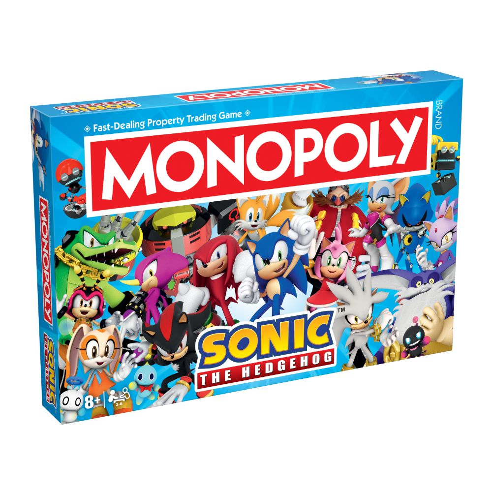Buy Monopoly - Sonic the Hedgehog - MyDeal Australia