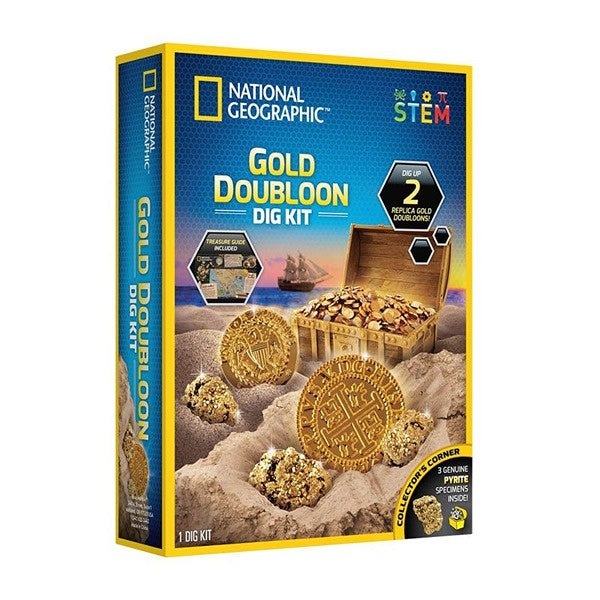 Buy National Geographic - Gold Doubloon Dig Kit - MyDeal Australia