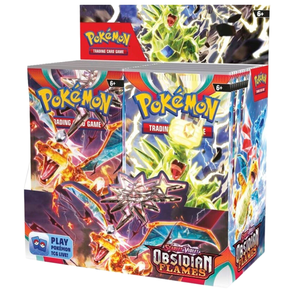 Buy Pokemon TCG - Scarlet & Violet - Obsidian Flames Booster Box ...