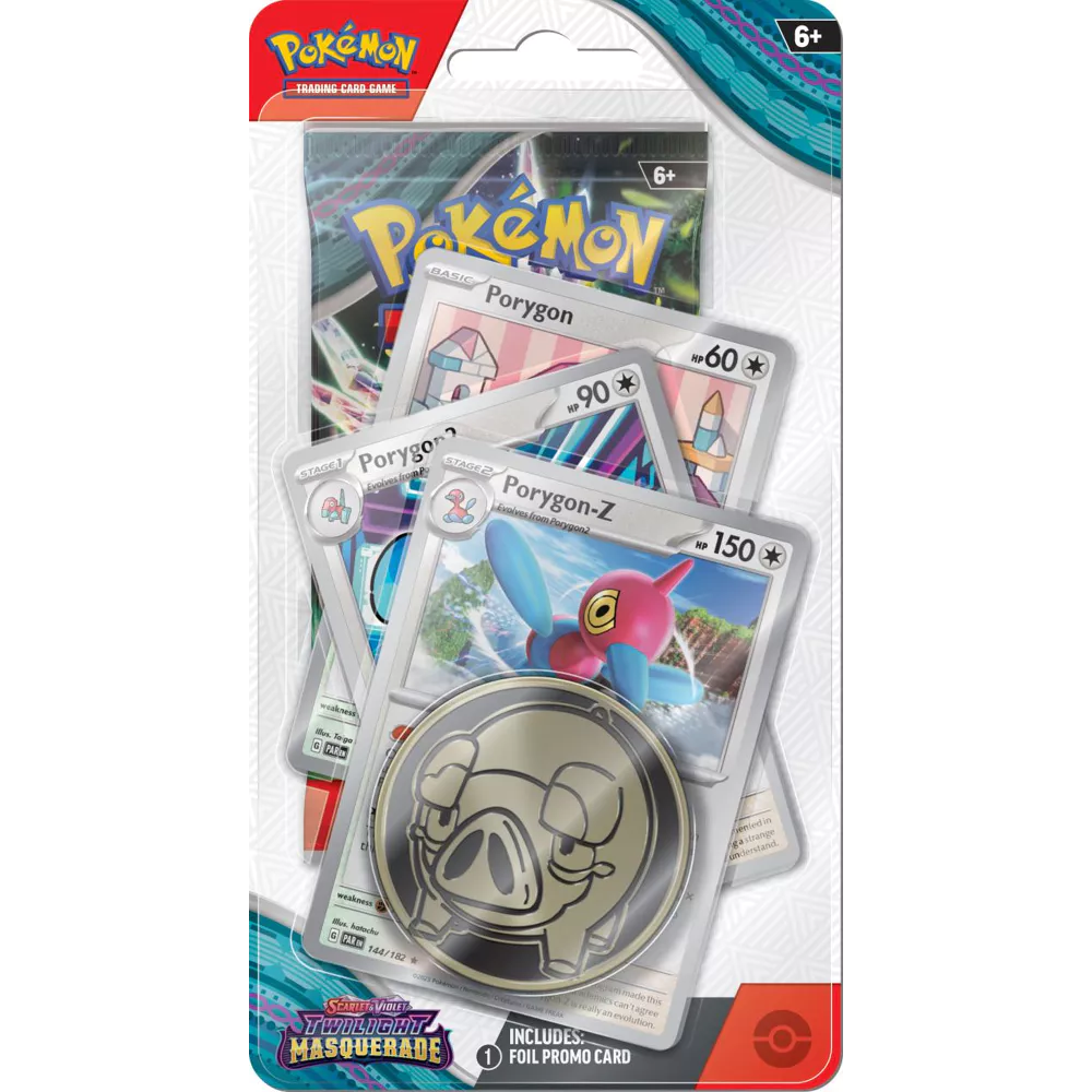 Buy Pokemon TCG - Twilight Masquerade Premium checklane Booster ...