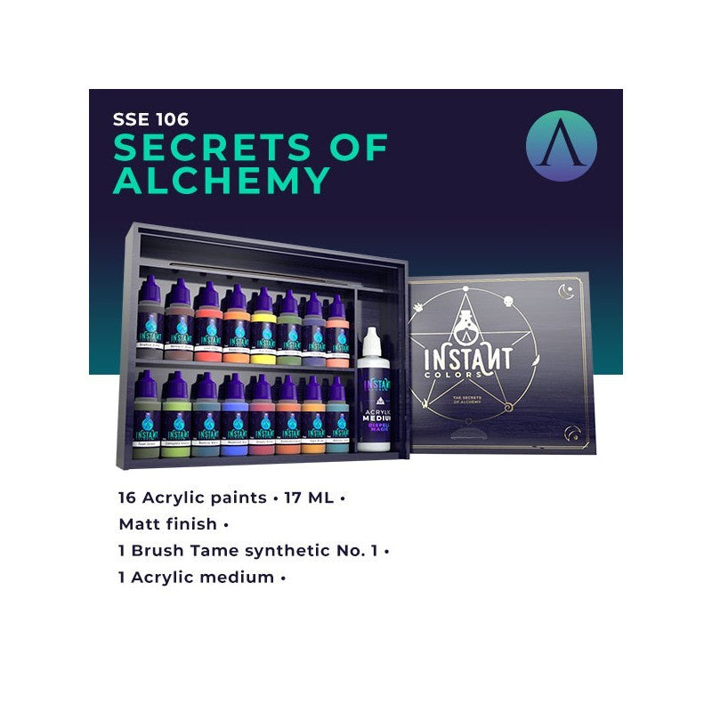 Buy Scale 75 Instant Colors The Secrets Of Alchemy (Wooden Box ...