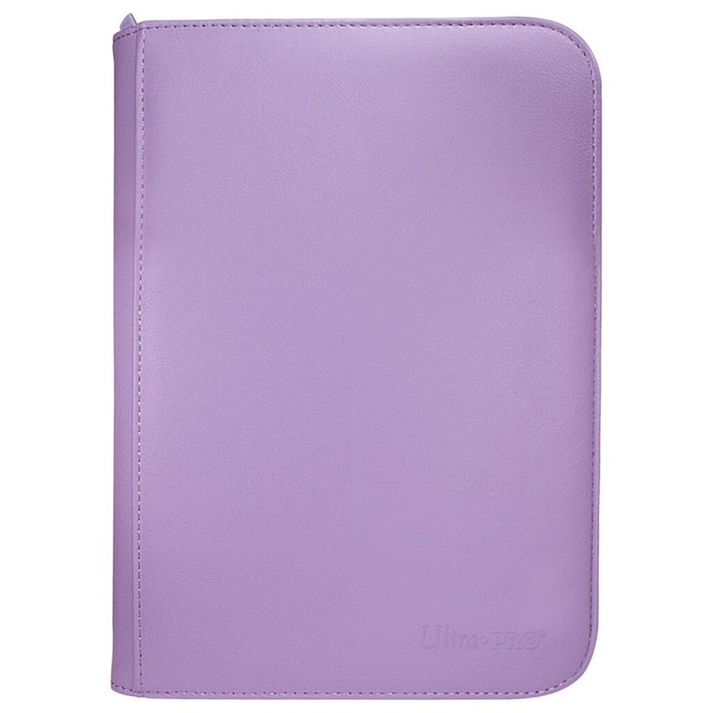 Buy Ultra Pro Vivid 4-Pocket Zippered Pro-Binder: Purple - MyDeal