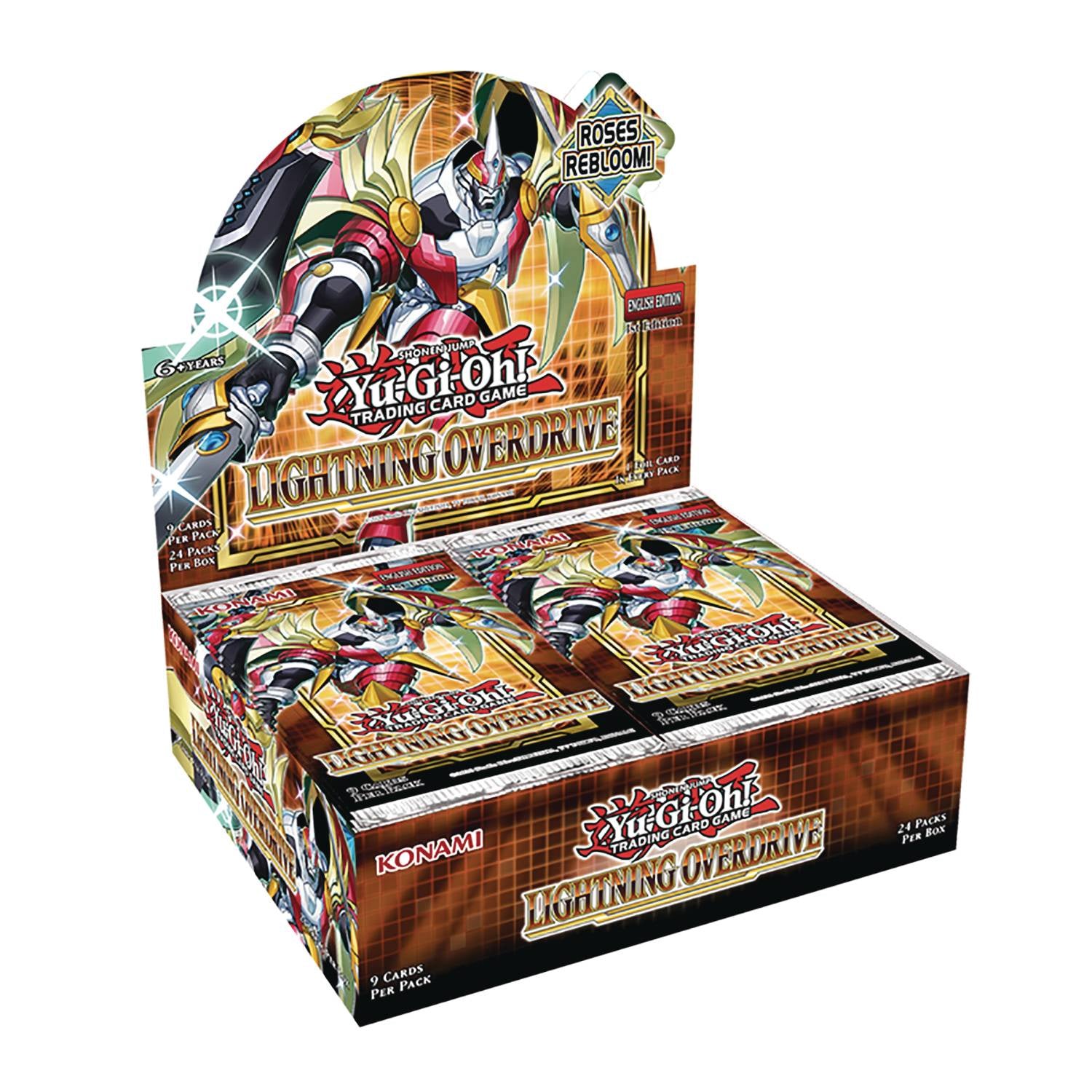 Buy Yu-Gi-Oh! - Lightning Overdrive Booster Box - MyDeal Australia