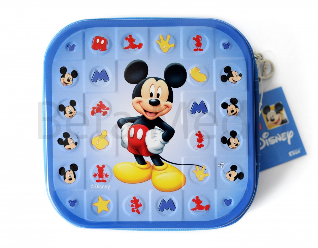 Buy Disney Mickey Mouse CD DVD Tin Storage Wallet Case Holds 24 discs ...