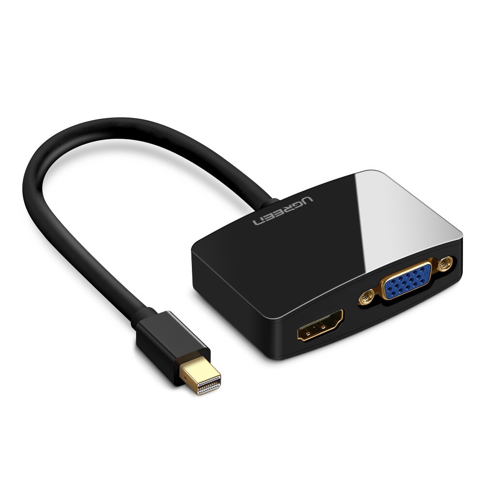 Buy Mini DisplayPort DP to HDMI VGA GOLD PLATED 4K Adapter MacBook Pro ...