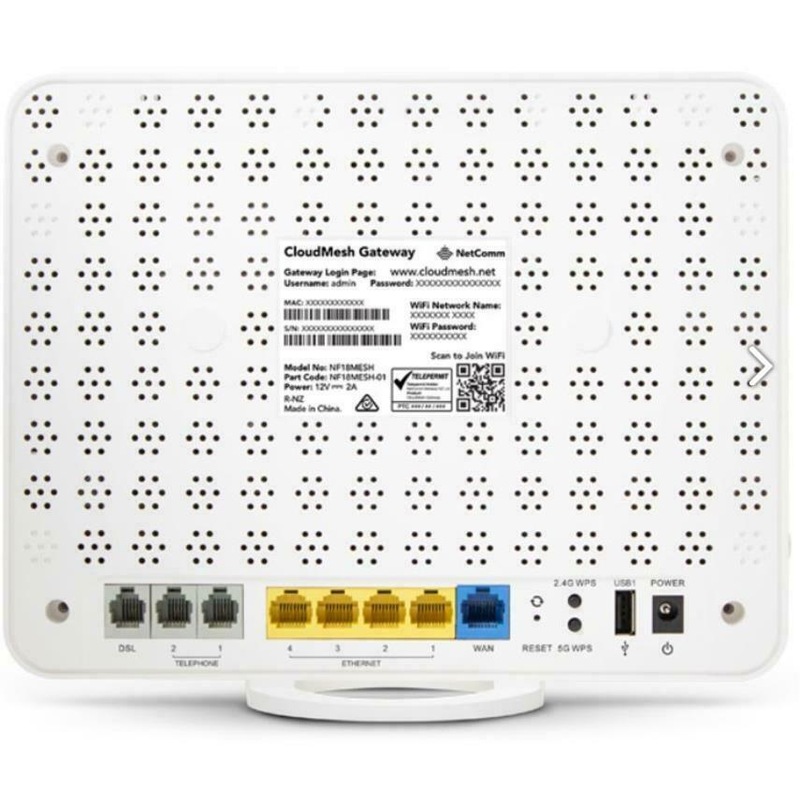 Buy Netcomm NF18MESH CloudMesh ADSL / VDSL NBN , Voice Gateway Whole ...