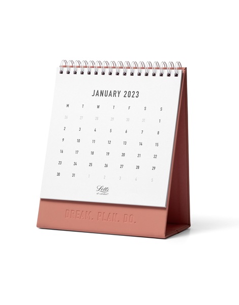 Buy 2023 Calendar Conscious Desk Clay by Letts of London - MyDeal Australia