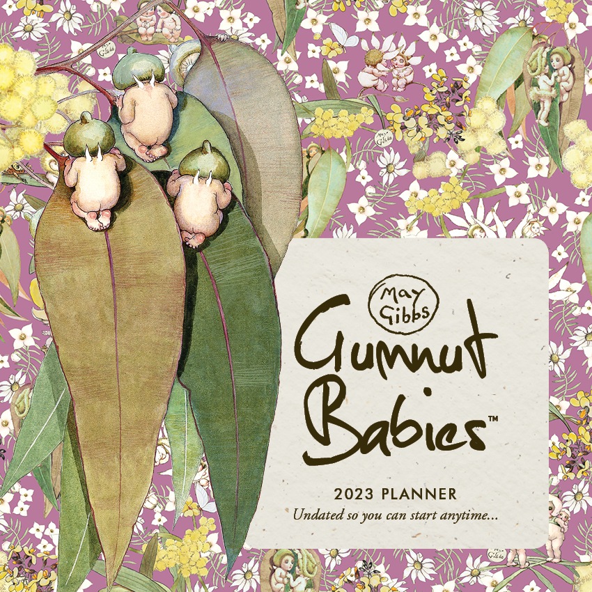 Buy 2023 Calendar Gumnut Babies May Gibbs Square Wall Planner by Paper ...