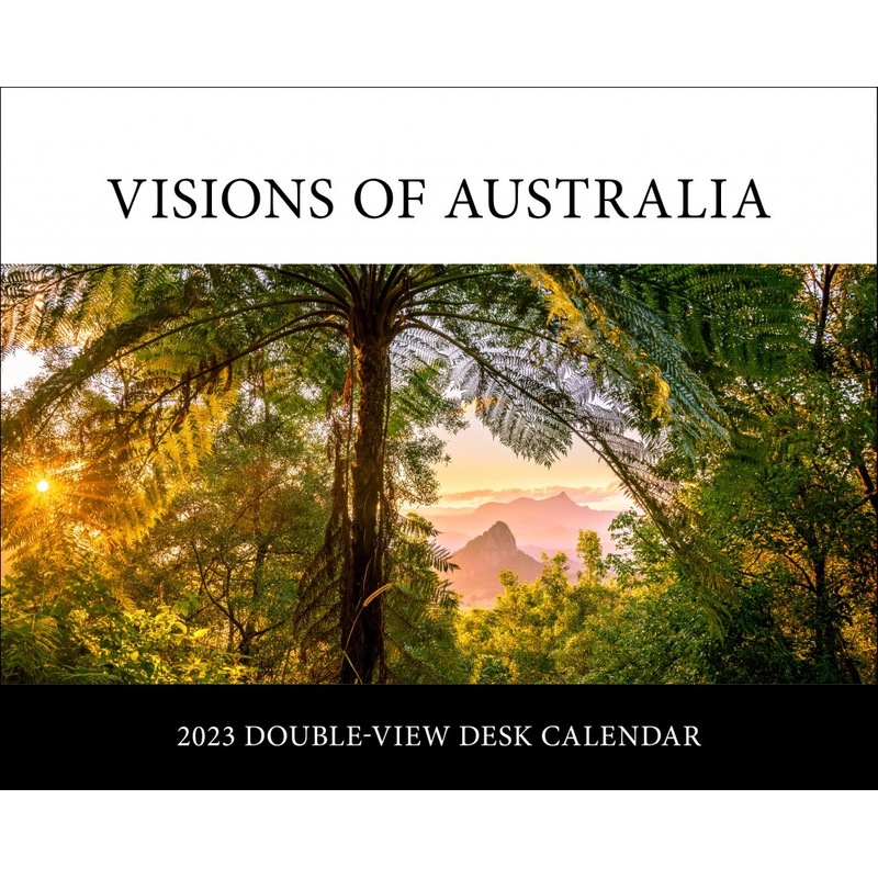 Buy 2023 Calendar Visions of Australia Double-View Desk Easel ...
