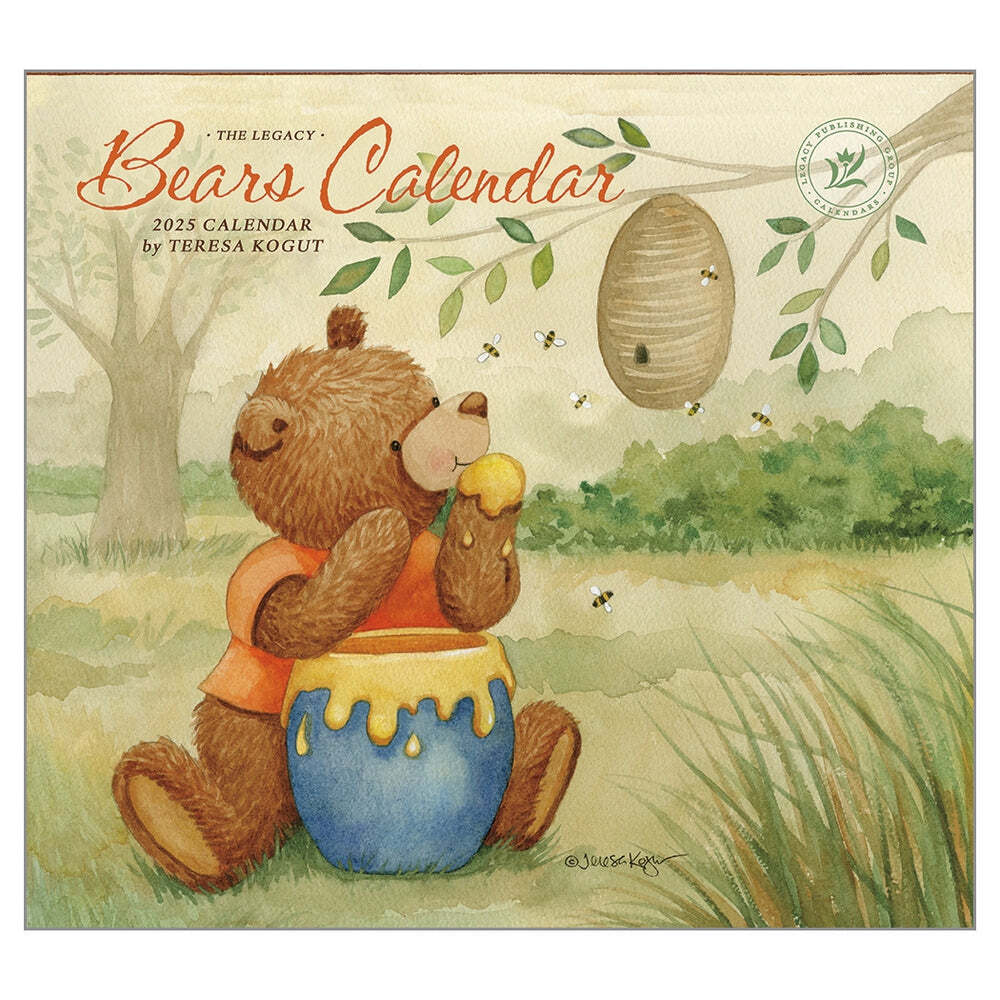 Buy 2025 Legacy Calendar Bears Calendar by Teresa Kogut Wall, Legacy ...