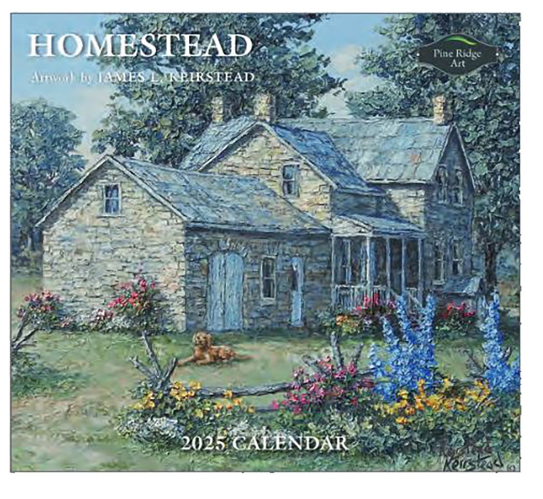 Buy 2025 Pine Ridge Calendar Homestead by James Lorimer Keirstead Wall ...