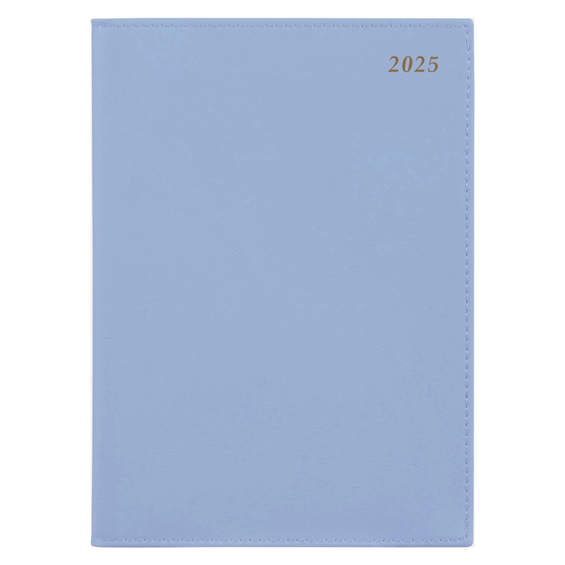 Buy 2025 Diary Cumberland Soho A4 Day to Page Dusty Blue Spiral PVC ...