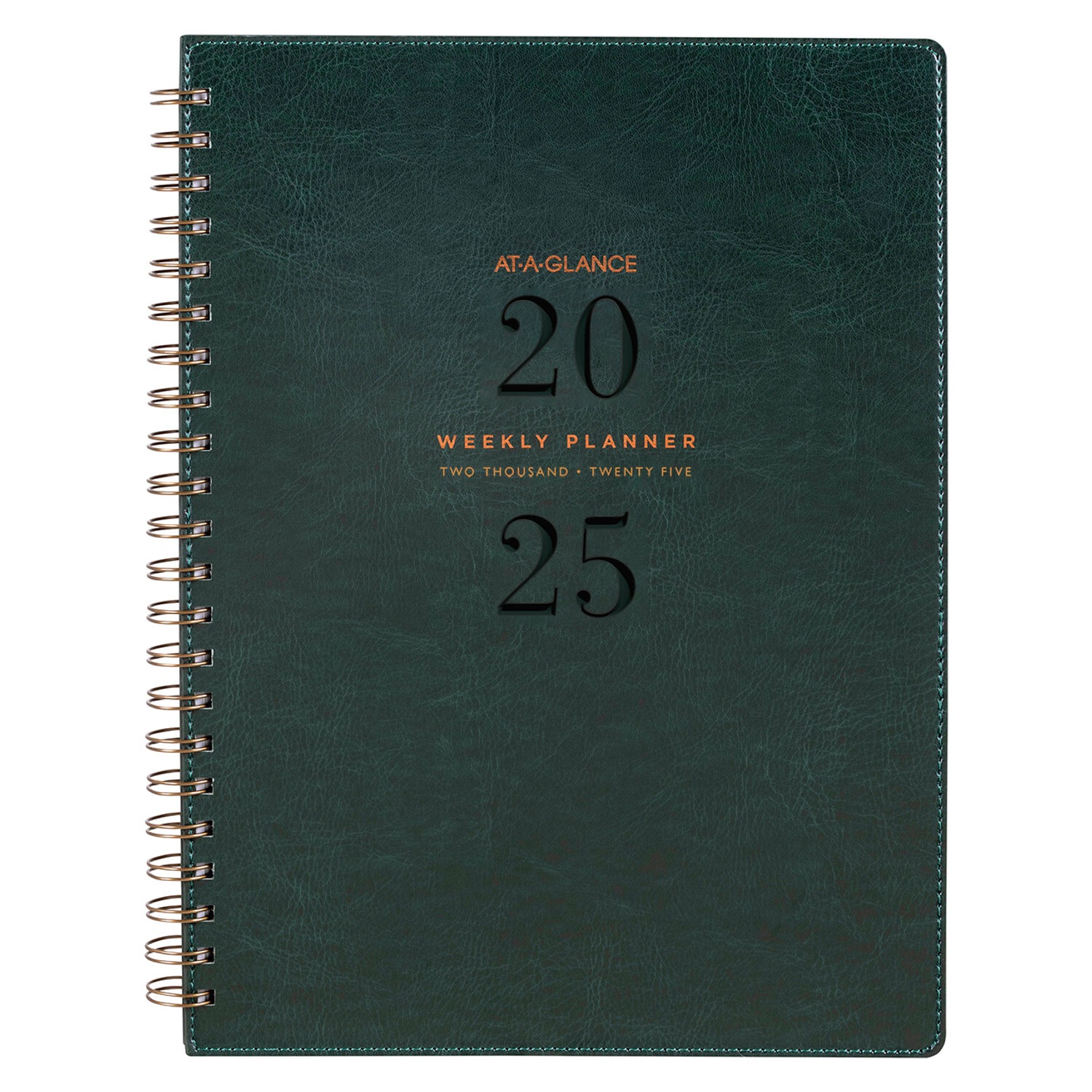 Buy 2025 Planner At-A-Glance Signature A4 Weekly/Monthly Green ...