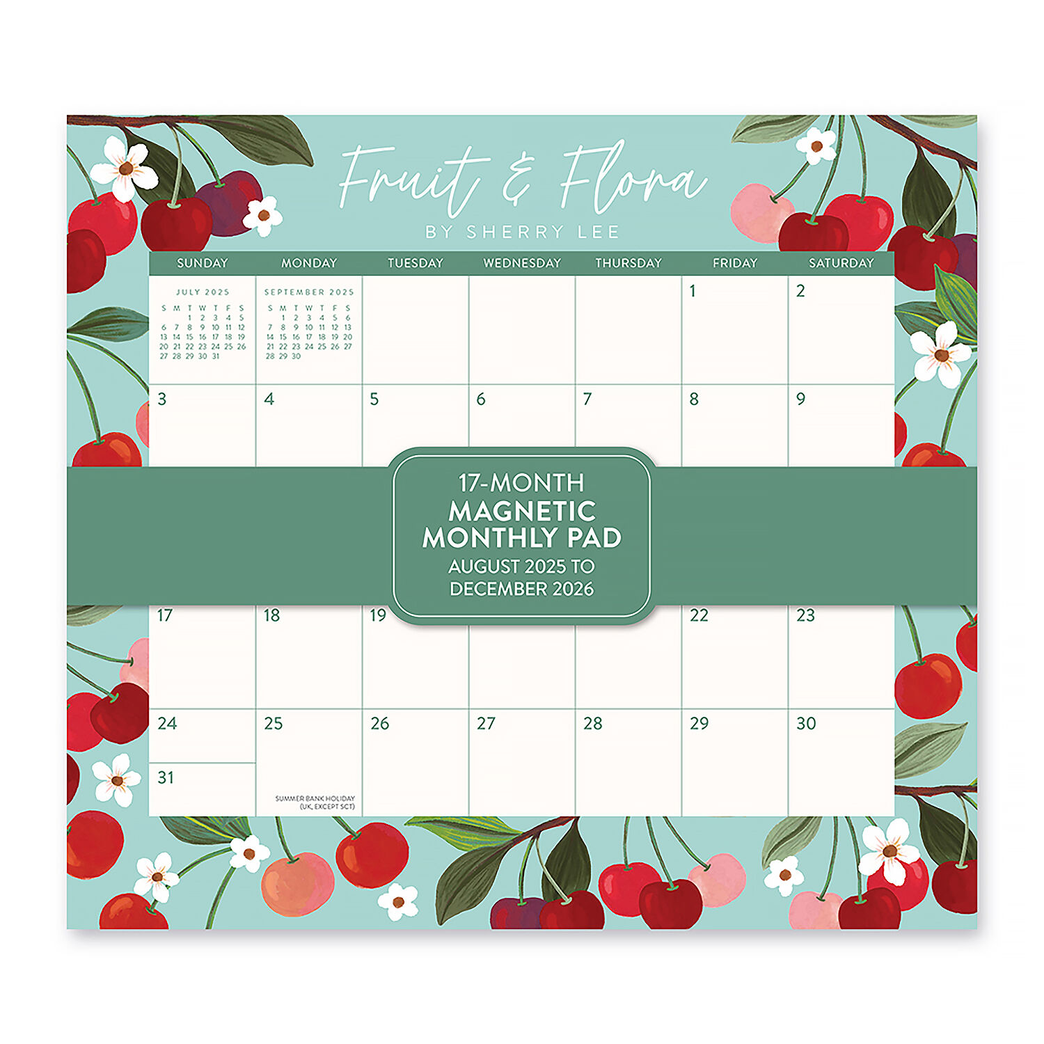 Buy 2026 17-Month Calendar Orange Circle Monthly Pad 244x216mm Magnetic ...