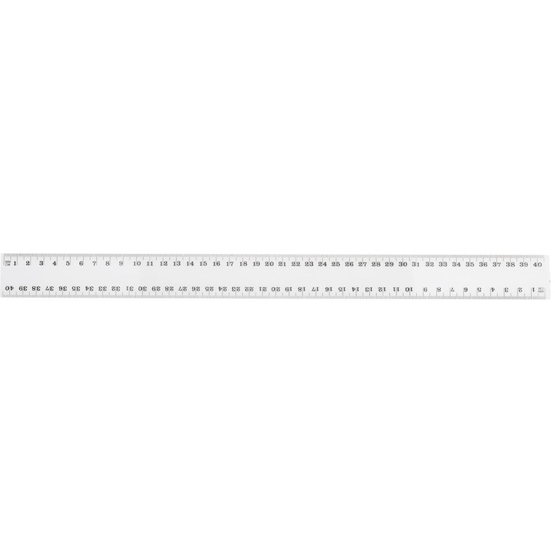 Buy Celco Clear Plastic Ruler 40 cm Ideal for the Home or Office ...