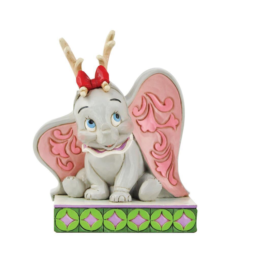 Buy Disney Traditions Figurine Dumbo: Santa's Cheerful Helper 10cm ...