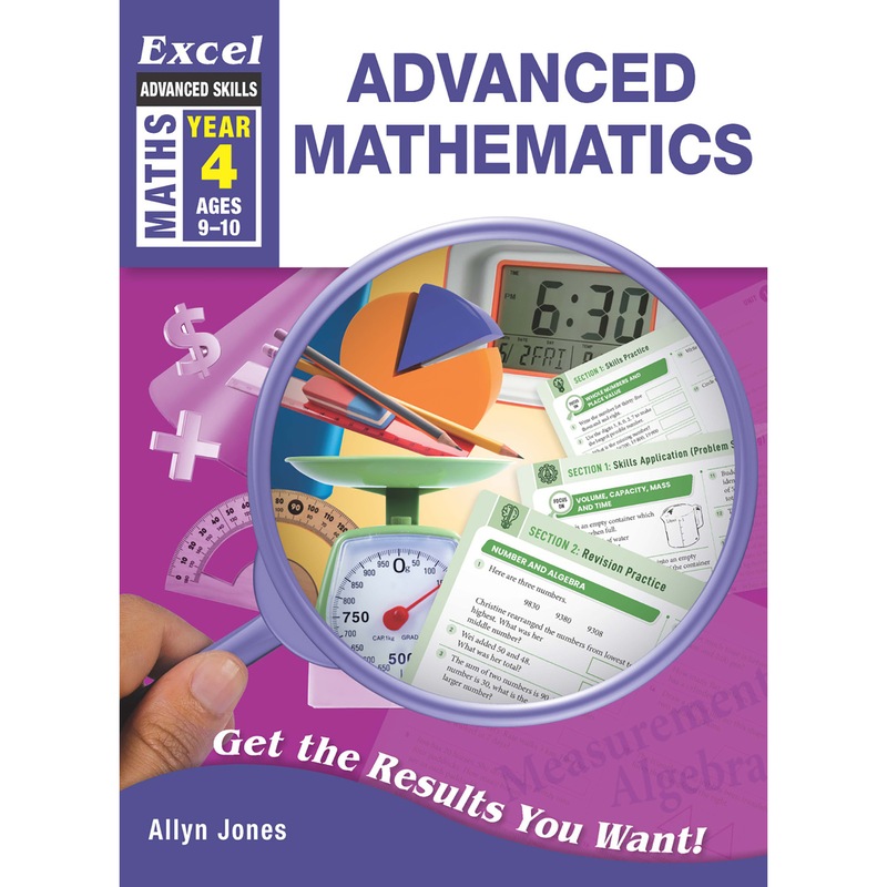 Buy Excel Advanced Skills Workbooks: Advanced Mathematics Year 4 - MyDeal