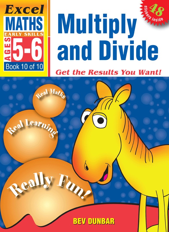 Buy Excel Early Skills: Maths Book 10 - Multiply and Divide (Age 5-6 ...